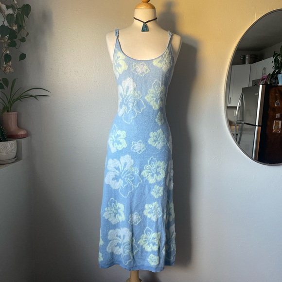 House of Sunny | Dresses | House Of Sunny Hibiscus Midi Dress | Poshmark